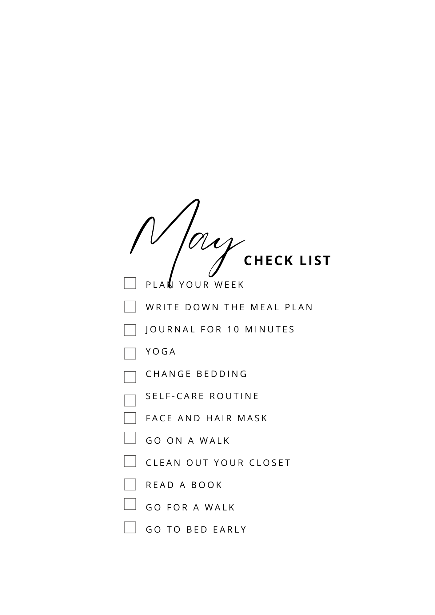 Your May 2024 Checklist | BeReal Blog | BeReal | BeReal Wellness